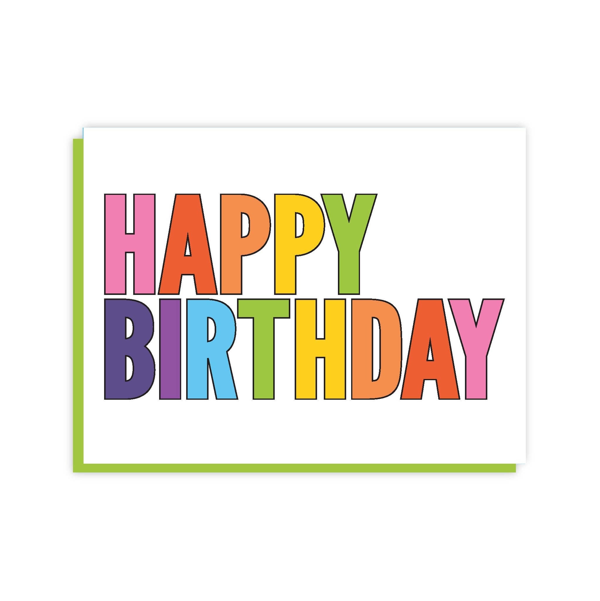 Happy Birthday A2 Card | The Boiler Room Coffee Company